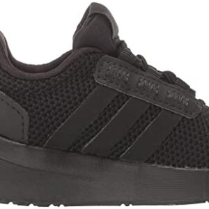 adidas Kids Racer TR21 Running Shoe, Black/Black/Carbon, 10 US Unisex Toddler