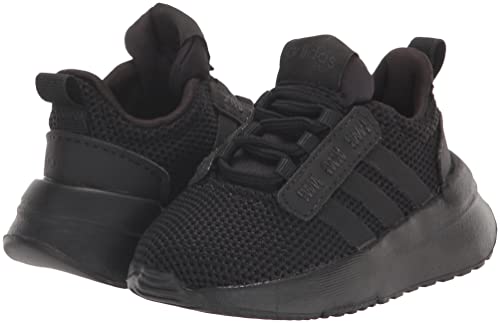 adidas Kids Racer TR21 Running Shoe, Black/Black/Carbon, 10 US Unisex Toddler