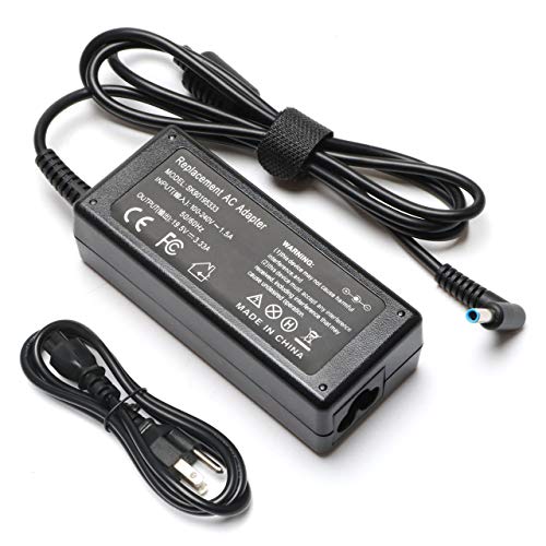 65W Laptop Charger for HP Pavilion x360 11 13 15, Envy x360 13 15 17, 15-f111dx 15-f211wm 15-f233wm 15-f278nr 15-r052nr 15-r132wm Power Cord 19.5V 3.33A Charging Cord