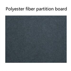 cut off 8030cm Isolation Board Polyester Fiber Material Sound Insulation, Removable Anti-Droplet Baffle, Desk Screen partition, Student exam partition Board, Multi-Color Optional