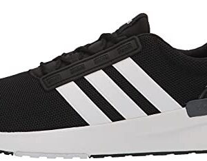 adidas Men's Racer TR21 Trail Running Shoe, Black/White/Core Black, 10.5