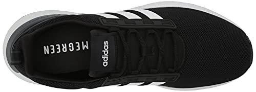 adidas Men's Racer TR21 Trail Running Shoe, Black/White/Core Black, 10.5