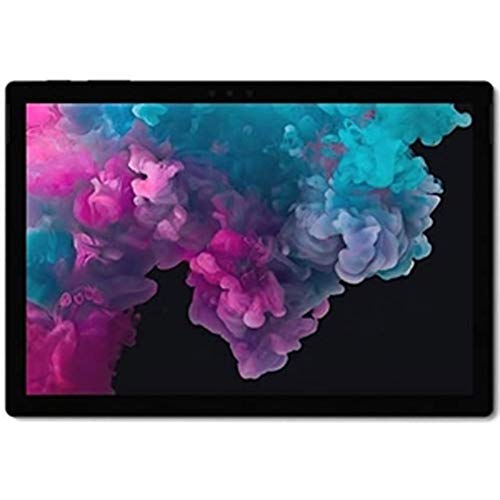 Microsoft Surface Pro 6 12.3" Touchscreen 2 in 1 Tablet Computer (Platinum), Intel Core i7, 8GB RAM, 256GB SSD, Win 10 Home, Online Class Ready, Bluetooth, Webcam (Renewed)