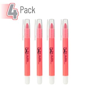 Mr. Pen No Bleed Gel Highlighter, Bible Highlighters, Pink, Pack of 4