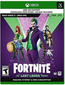 fortnite: the last laugh bundle - xbox series x [code in box]