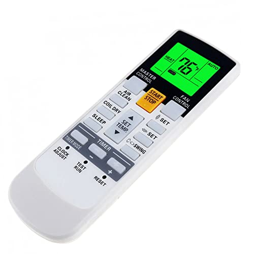 Replacement for Fujitsu Air Conditioner Remote Control Ar-Rah2u Ar-Rah1u Ar-Rae2u Ar-Rae1u Ar-Ry3 Ar-Ry4 Ar-Ry5 Ar-Ry6 Ar-Ry7 Ar-Ry10 Ar-Ry11 Ar-Ry12 Ar-Ry14 Ar-Ry15 Ar-Ry16 Ar-Ry17 Ar-Ry19 ... A