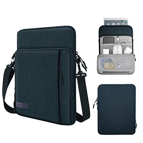 MoKo Laptop Sleeve Bag for 13.3-14 Inch, Notebook Carrying Case with Pocket Fits MacBook Pro M2 14" /13" M2/M1 Pro/M1 Max 14.2 2023-2021/Air 13.6" M2 2022, Surface Pro 9/8 13", Indigo