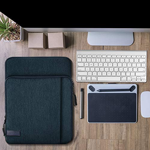 MoKo Laptop Sleeve Bag for 13.3-14 Inch, Notebook Carrying Case with Pocket Fits MacBook Pro M2 14" /13" M2/M1 Pro/M1 Max 14.2 2023-2021/Air 13.6" M2 2022, Surface Pro 9/8 13", Indigo