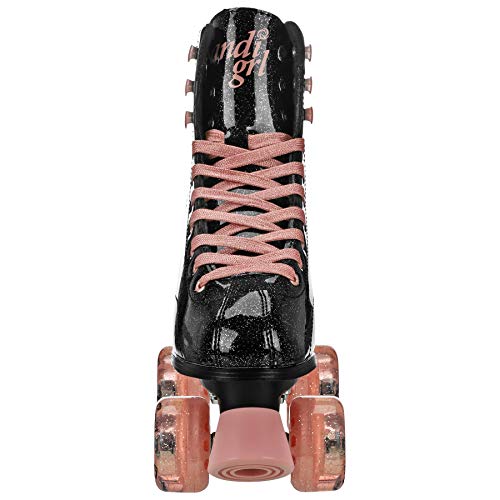 Candi GRL Sabina - Colorful Freestyle Roller Skates - Black/Rose Black/Rose Size 07