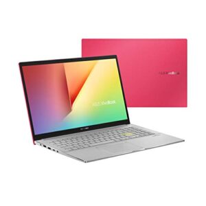 asus vivobook s15 s533 thin and light laptop, 15.6” fhd display, intel core i5-1135g7 processor, 8gb ddr4 ram, 512gb pcie ssd, wi-fi 6, windows 10 home, resolute red, s533ea-dh51-rd