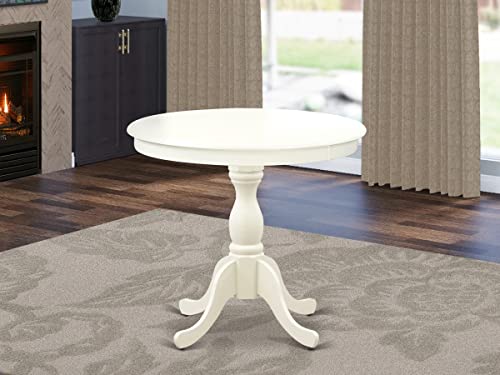 East West Furniture Dining Table, 36x36 Inch, AMT-LWH-TP