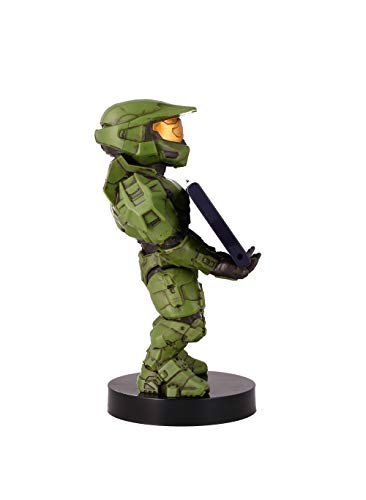 Exquisite Gaming: Halo: Master Chief - Mobile Phone & Gaming Controller Holder, Device Stand, Cable Guys, Xbox Licensed Figure