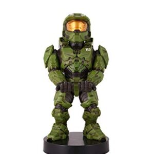 Exquisite Gaming: Halo: Master Chief - Mobile Phone & Gaming Controller Holder, Device Stand, Cable Guys, Xbox Licensed Figure