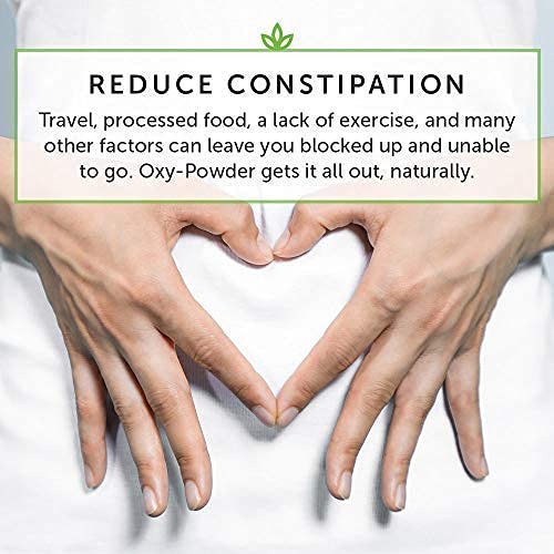 Global Healing Center Oxy-Powder & Selenium Kit - Natural, Oxygen Based Colon Cleanser of Intestinal Tract & Vegan Antioxidant Supplement for Thyroid Support & Immune System Health- 160 Capsules Total