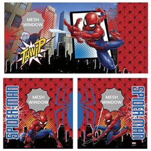 Spider-Man Loft Bed Tent - Curtain Set for Low Twin Loft Bed (Bed Sold Separately) by Delta Children