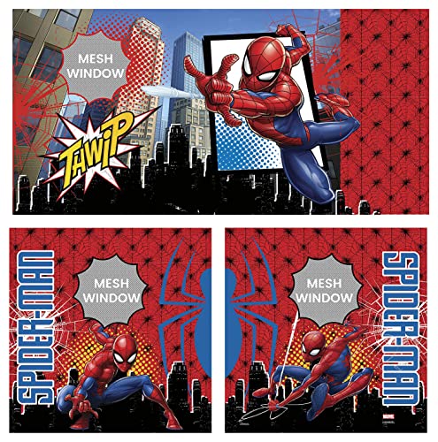 Spider-Man Loft Bed Tent - Curtain Set for Low Twin Loft Bed (Bed Sold Separately) by Delta Children