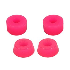 Dime Bag Hardware Skateboard Truck Rebuild Kit Bushings Washers Pivot Cups for 2 Trucks (90A Pink)