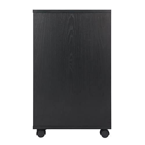 Winsome Wood Halifax Cabinet/Cupboard, 26 H, Black