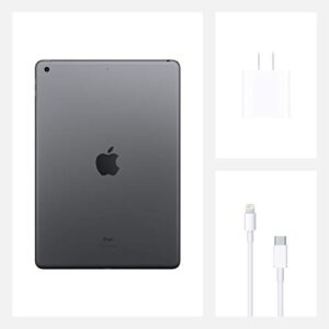 Apple iPad (10.2-inch, Wi-Fi, 32GB) - Space Gray (Latest Model, 8thGEneration) (Renewed)