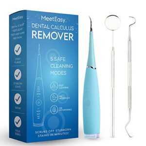 meeteasy dental cleaner tool kit - dental care for adult - 100% proven safe