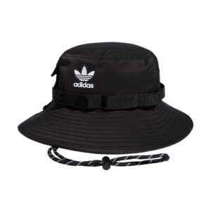 adidas originals unisex originals utility boonie, black/white, one size