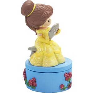 Precious Moments - Disney Beast True Beauty Belle Resin Covered Box - Collectible Décor, Birthday, Holiday Present, or Anniversary