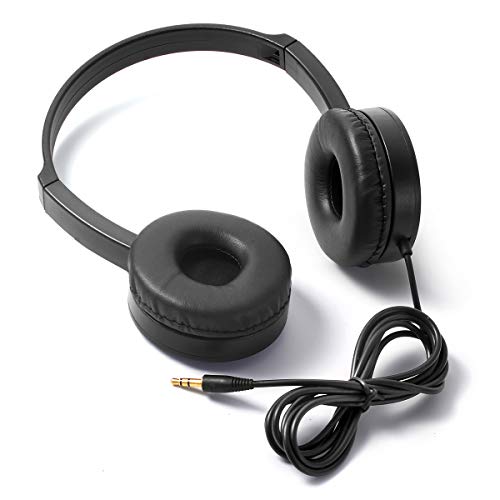 Kaysent School Headphones for Classroom Students - (KHPC-12Mixed) 12 Packs Multi-Colors Kids' Headphones for School, Library, Computers, Children and Adult(No Microphone)