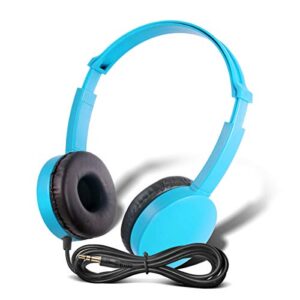 Kaysent School Headphones for Classroom Students - (KHPC-12Mixed) 12 Packs Multi-Colors Kids' Headphones for School, Library, Computers, Children and Adult(No Microphone)