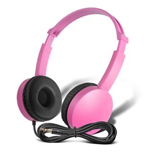 Kaysent School Headphones for Classroom Students - (KHPC-12Mixed) 12 Packs Multi-Colors Kids' Headphones for School, Library, Computers, Children and Adult(No Microphone)