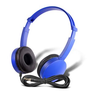 Kaysent School Headphones for Classroom Students - (KHPC-12Mixed) 12 Packs Multi-Colors Kids' Headphones for School, Library, Computers, Children and Adult(No Microphone)