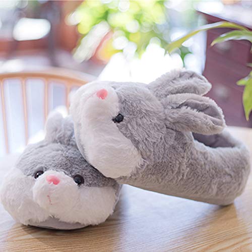 Caramella Bubble Kids Classic Bunny Slippers,Cute Animal Anti Slip House Shoes for Boy and Girl,Rabbit Slippers Christmas Halloween Easter Gifts