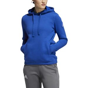 adidas fleece hoodie gp9869_royal/white xs