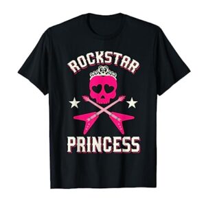 Rockstar Princess | Cute Girls Rockers Gift T-Shirt