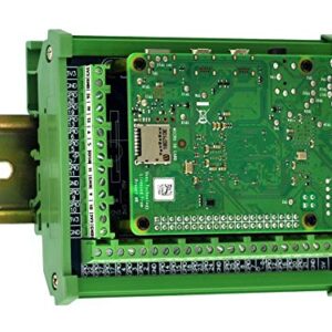 DIN Rail Mount Pinout Breakout Terminal Block Module for Raspberry Pi A+ 3A+ B+ 2B 3B 3B+ 4B Zero Zero-W