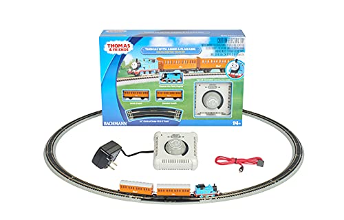 Bachmann Trains - Thomas with Annie and Clarabel Ready to Run Electric Train Set - N Scale, Blue