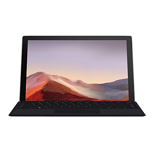 Microsoft Surface Pro 7: 10th Gen i3-1005G1, 4GB RAM, 128GB SSD, 12.3" PixelSense Touch Display (2736x1824), Includes Type Cover (Renewed)