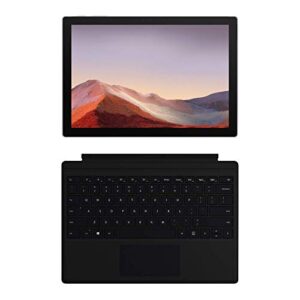 Microsoft Surface Pro 7: 10th Gen i3-1005G1, 4GB RAM, 128GB SSD, 12.3" PixelSense Touch Display (2736x1824), Includes Type Cover (Renewed)