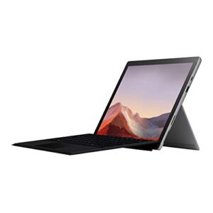 Microsoft Surface Pro 7: 10th Gen i3-1005G1, 4GB RAM, 128GB SSD, 12.3" PixelSense Touch Display (2736x1824), Includes Type Cover (Renewed)