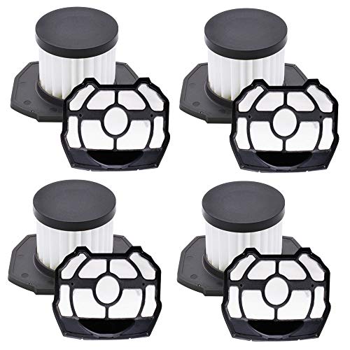 4 Pack Filter Replacement for Ryobi P718 313282002 18 Volt Strut Stick Vacuum Cleaner - Fit for P718K P7181 Part 313282001 A32SV02 Replacement Filter - 4 Pack Filter Assembly with 4 Pack Pre-Screen