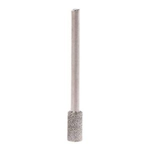 NEW Products 5PCS Diamond Coated Cylindrical Burr 4mm Chainsaw Sharpener Stone File Chain Saw Sharpening Carving Grinding Tools,as shown