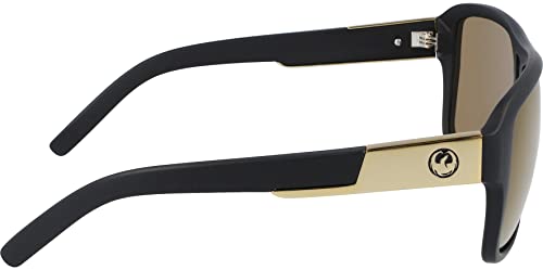 Dragon Mens The Jam Sunglasses - Matte Black Frame | LL Copper Ion Lens