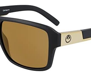 Dragon Mens The Jam Sunglasses - Matte Black Frame | LL Copper Ion Lens