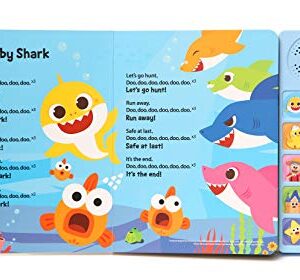 Baby Shark Nursery Rhymes 10 Button Sound Book| Learning & Education Toys | Interactive Baby Books for Toddlers 1-3 | Gifts for Boys & Girls