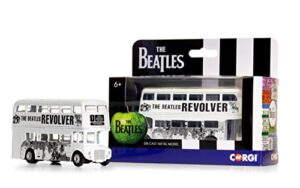 corgi the beatles revolver london double decker bus 1:64 diecast display model cc82340