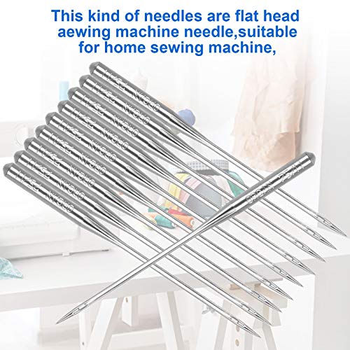 50 PCS Embroidery Sewing Machine Needles Size 75/11, Household Sewing Needles for Brother Sewing Machine1