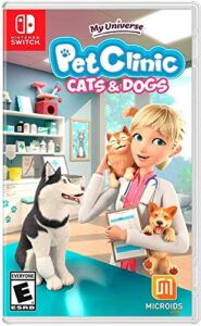 my universe - pet clinic: cats & dogs (nsw) - nintendo switch