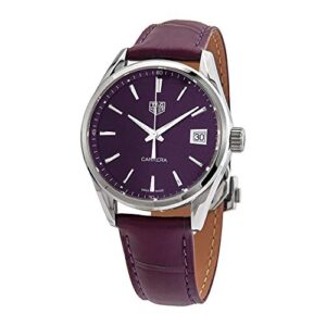 tag heuer carrera quartz purple dial ladies watch wbk1314.fc8261