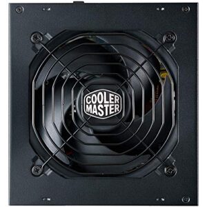 Cooler Master MWE Gold 850 V2 Full Modular, 850W, 80+ Gold Efficiency, 2 EPS Connectors, 120mm HDB Fan, Semi-fanless Operation, 5 Year Warranty