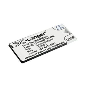 shinear 2400mah battery replacement for cisco 8800 cp-batt-8821 gp-s10-374192-010h 74-102376-01 (3.8v)