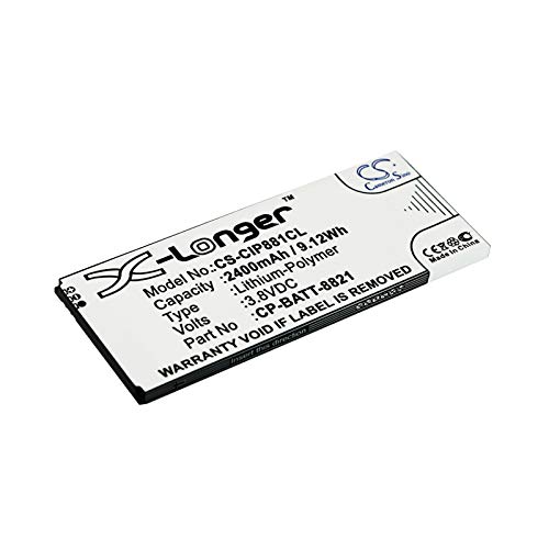 SHINEAR 2400mAh Battery Replacement for Cisco 8800 CP-BATT-8821 GP-S10-374192-010H 74-102376-01 (3.8V)